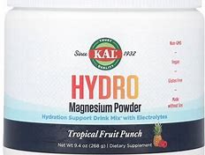 KAL HYDRO MAGNESIUM PWDR FRUIT PUNCH 9.4OZ - Healthy Habit Health Foods